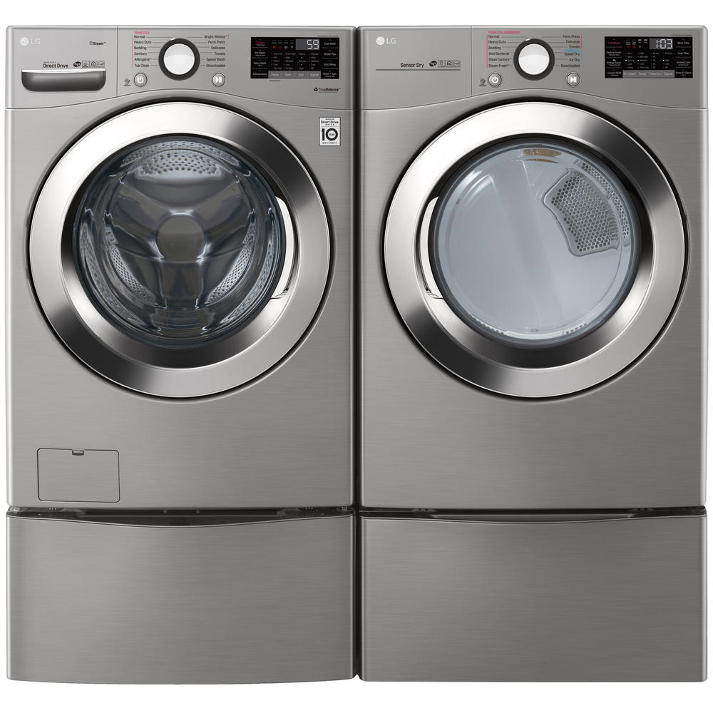 LG WM3700HVA 4.5 cu. ft. Smart Front-Load Washer with Steam – Graphite ...