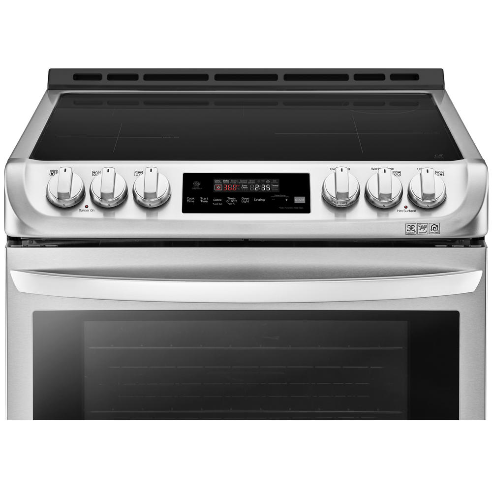 LG LSE4616ST 6.3 cu. ft. Smart Wi-Fi Enabled Induction Slide-in Range w ...