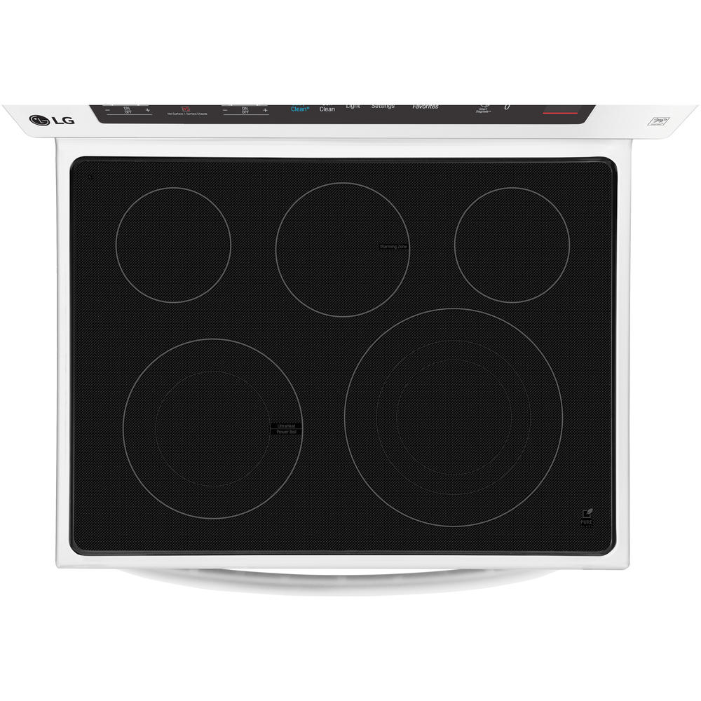 LG LRE3194SW 6.3 cu. ft. Electric Range with True Convection – White