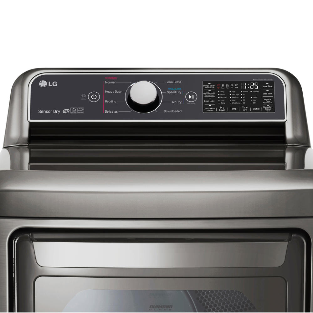LG DLE7300VE 7.3 cu. ft. Capacity Smart Wi-Fi Enabled Electric Dryer ...