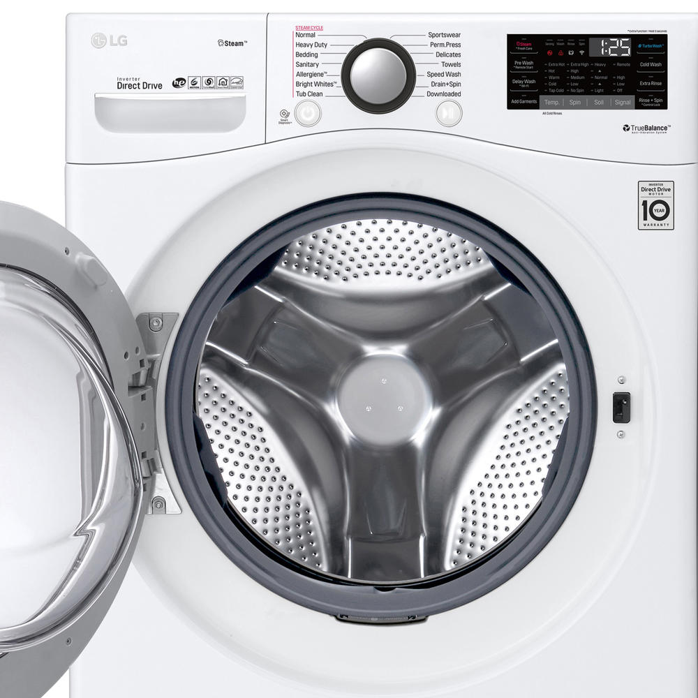 LG WM3900HWA 4.5 cu. ft. Ultra-Large Capacity Smart Wi-Fi Enabled Front ...