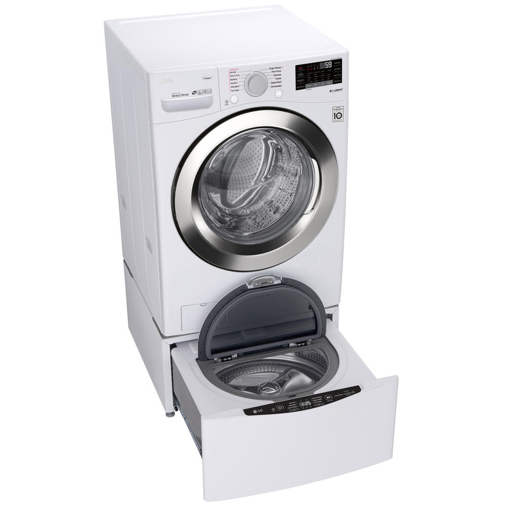 LG WM3700HWA 4.5 cu. ft. Smart Front-Load Washer with Steam – White