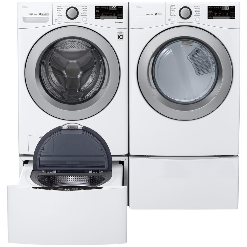 LG WM3500CW 4.5 cu. ft. Smart Wi-Fi Enabled Front Load Washer - White