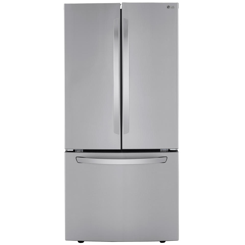 LG LRFCS2503S 25.1 cu. ft. 33"-Wide French Door Refrigerator ...