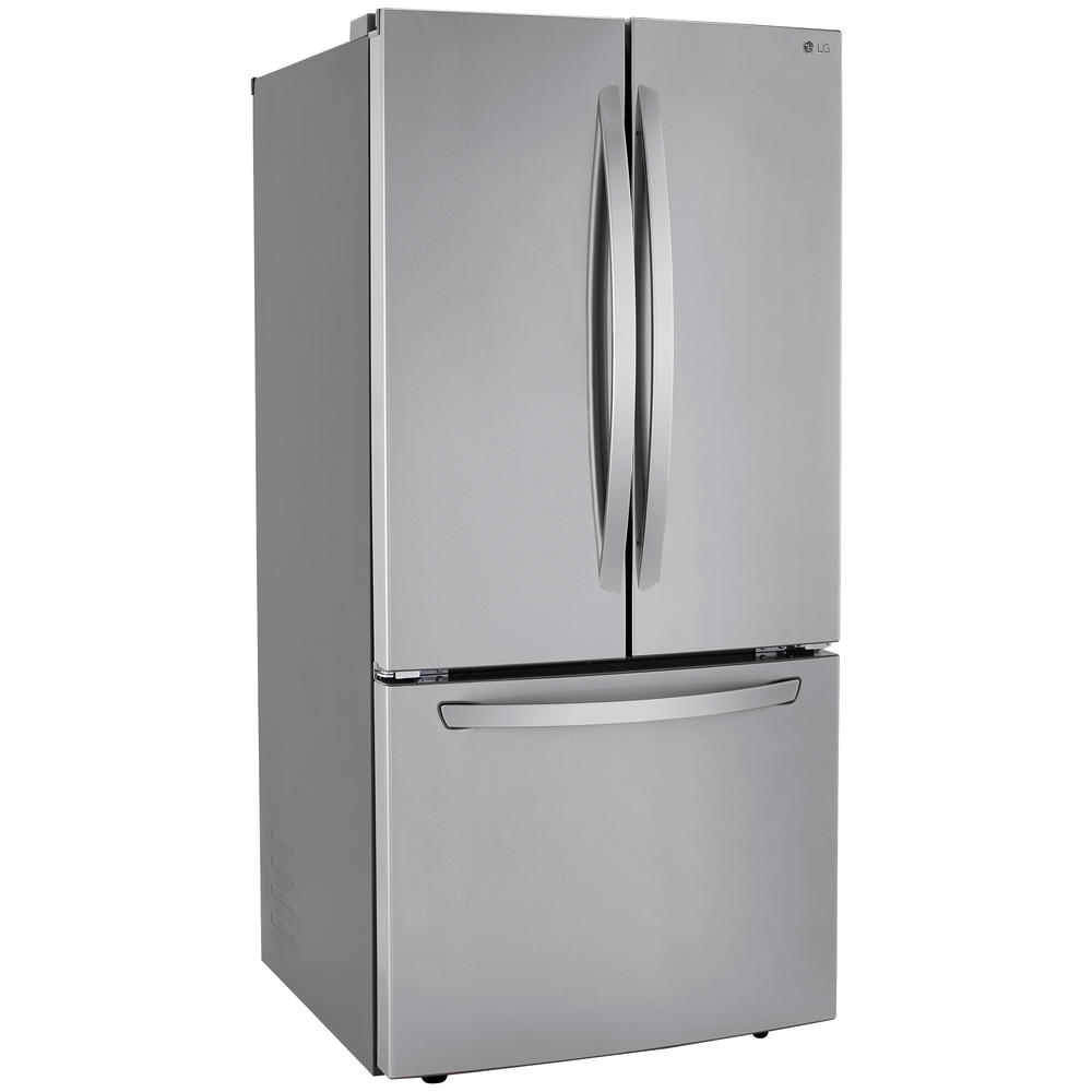 LG LRFCS2503S 25.1 cu. ft. 33”-Wide French Door Refrigerator ...