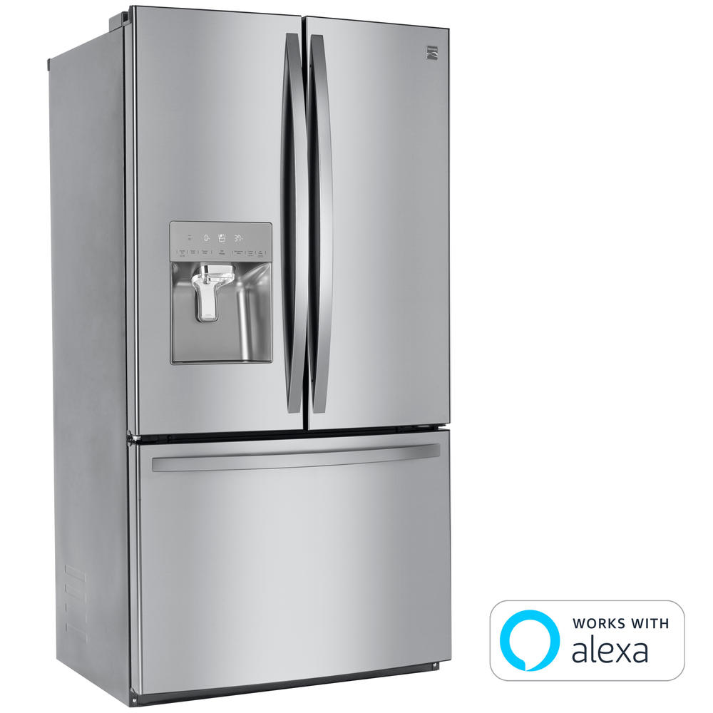 Kenmore 70355 22.1 cu. ft. Counter Depth Smart French-Door Refrigerator ...