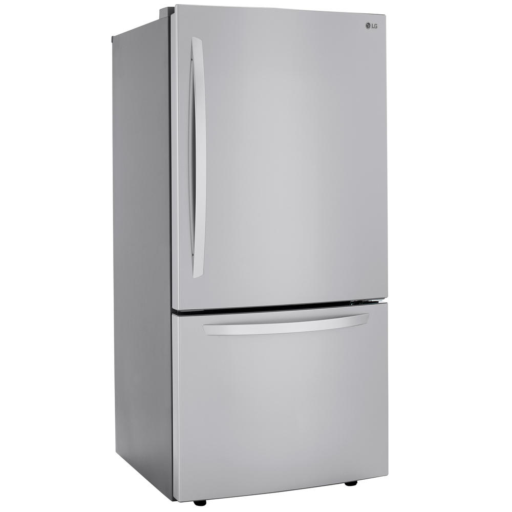 LG LRDCS2603S 25.5 cu. ft. Bottom-Freezer Refrigerator - PrintProof ...