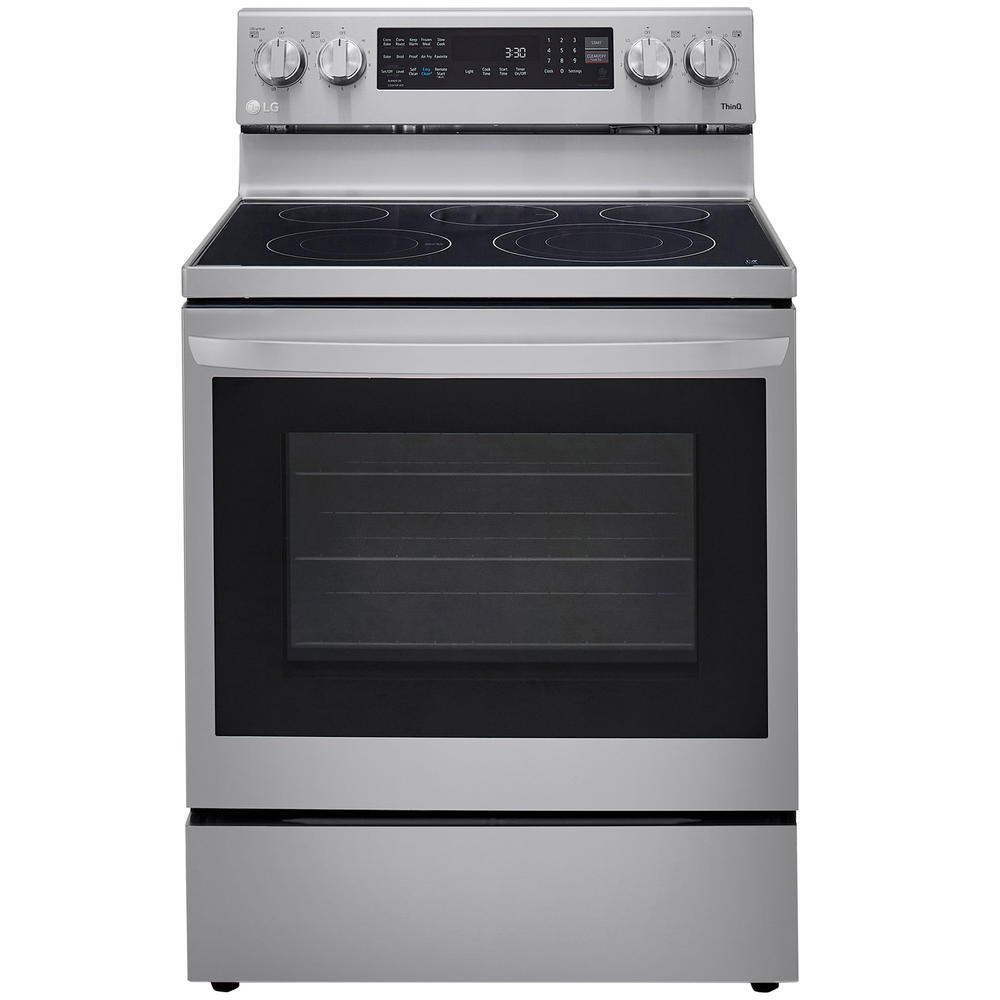 LG LREL6325F 6.3 cu. ft. Electric Single Oven InstaView™ Range w ...