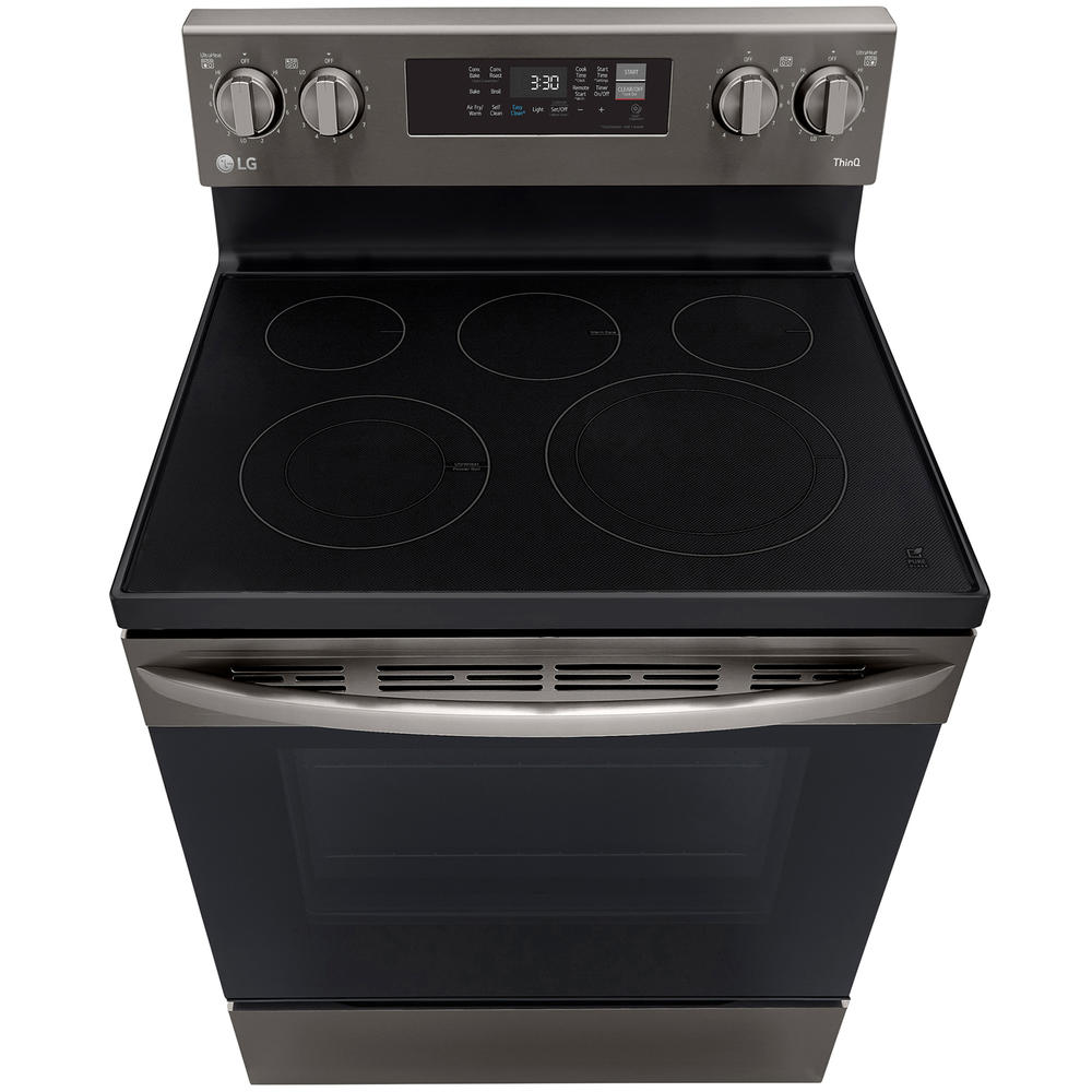 LG LREL6323D 6.3 cu. ft. Electric Single Oven Range w/ Air Fry ...