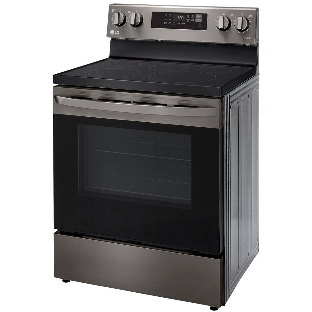 LG LREL6323D 6.3 cu. ft. Electric Single Oven Range w/ Air Fry ...