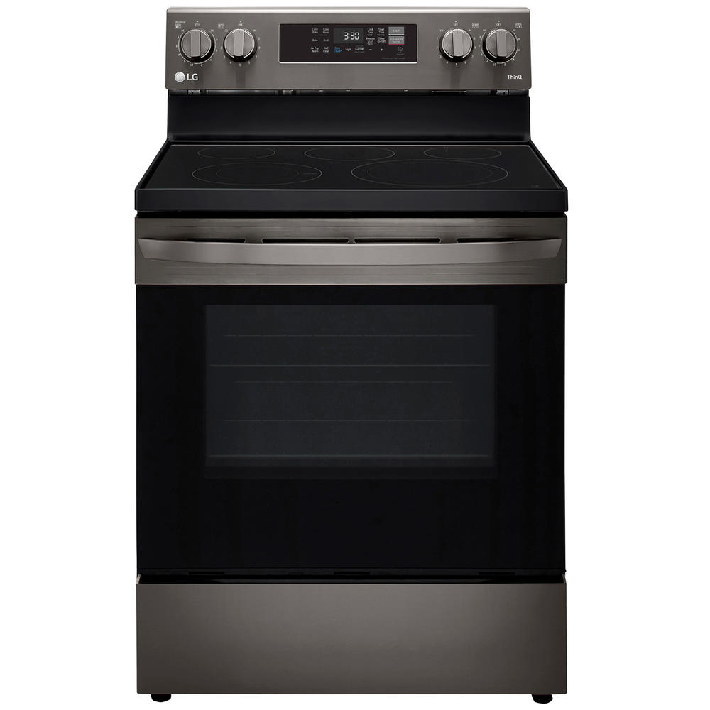 LG LREL6323D 6.3 cu. ft. Electric Single Oven Range w/ Air Fry ...