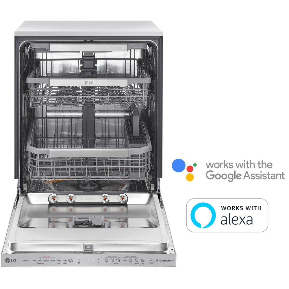 LG LDP6810SS Top Control Dishwasher with QuadWash™ and TrueSteam ...