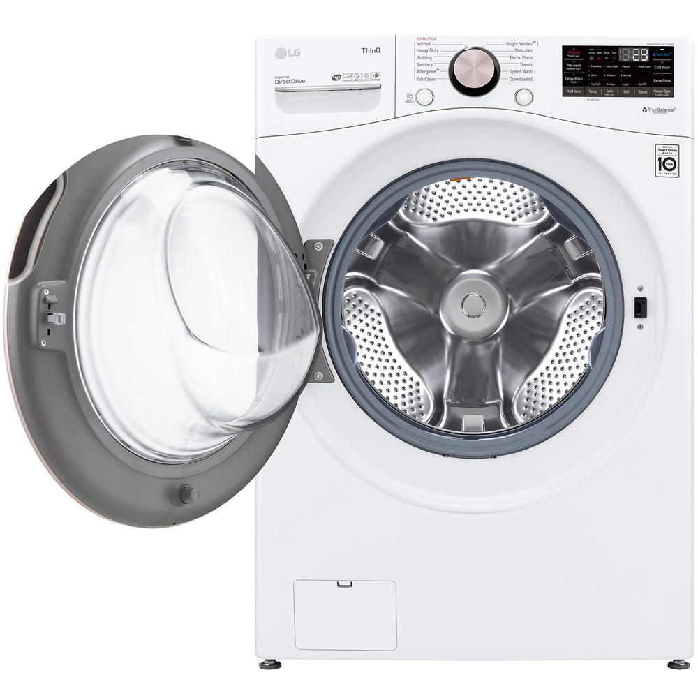 LG WM4000HWA 4.5 cu. ft. Smart Wi-Fi Enabled Front Load Washer w ...