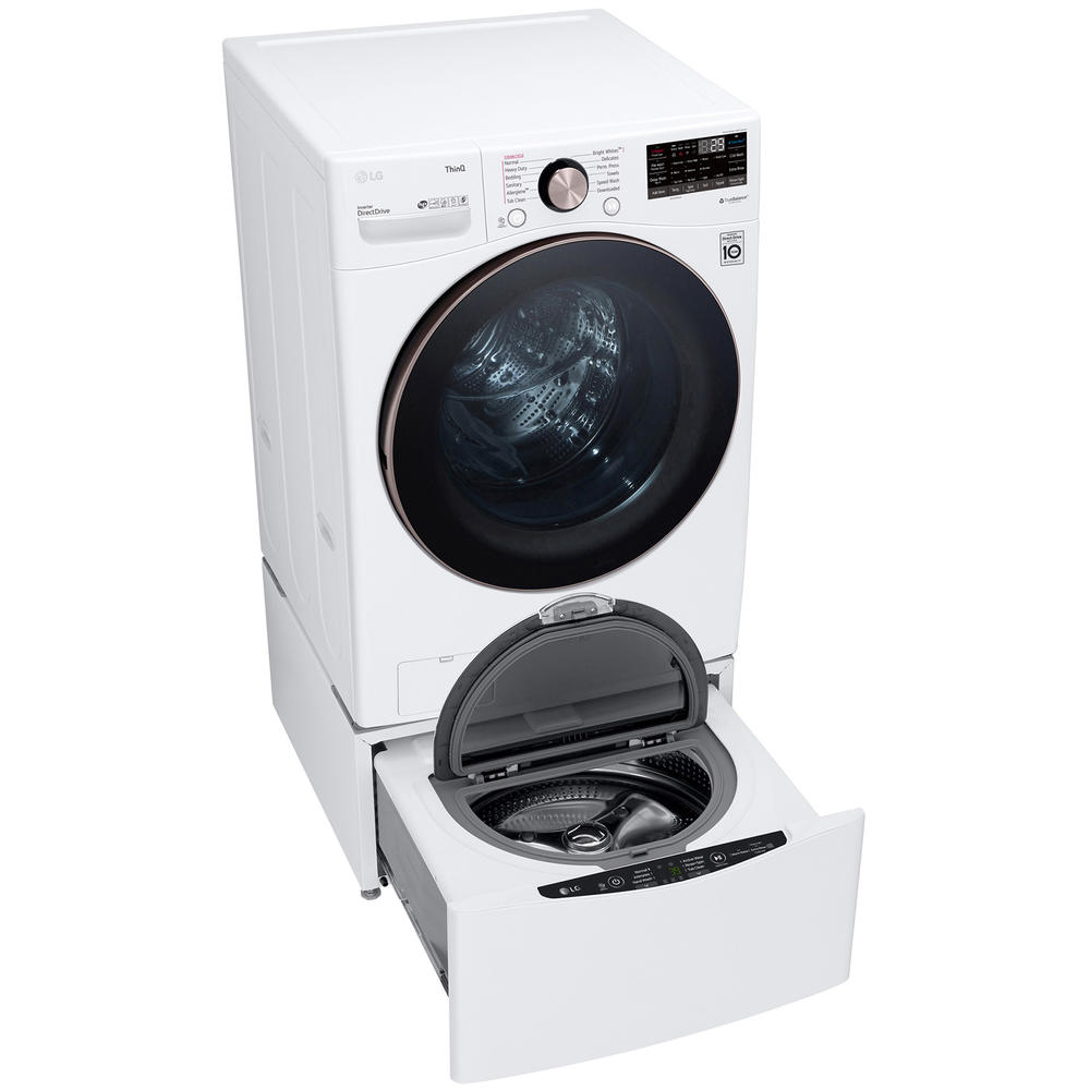LG WM4000HWA 4.5 cu. ft. Smart Wi-Fi Enabled Front Load Washer w ...