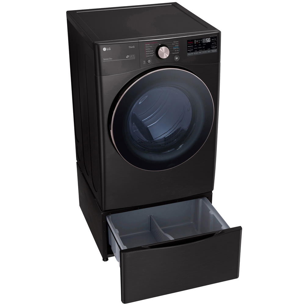 LG DLEX4000B 7.4 cu. ft. Smart Wi-Fi Enabled Front-Load Electric Dryer ...