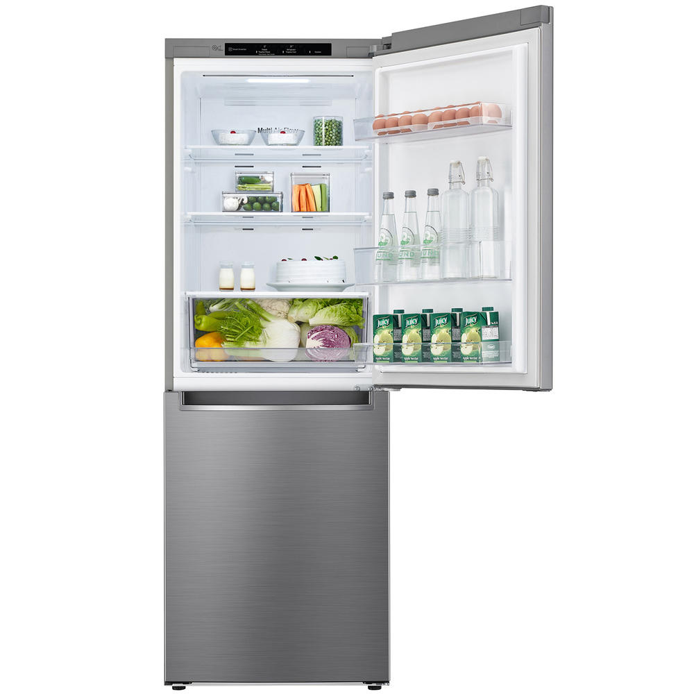 LG LRBNC1104S 11 cu. ft. 23.42”-wide Bottom-Freezer Refrigerator with ...