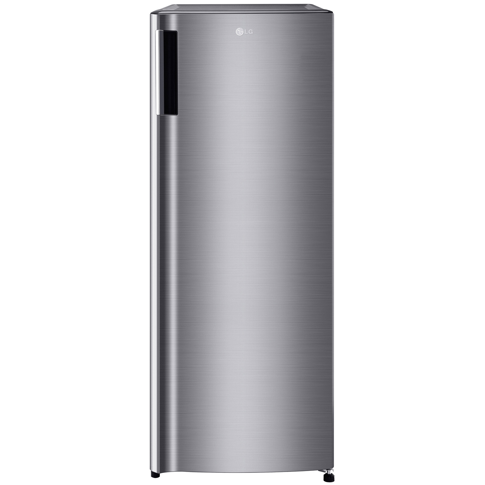 LG LROFC0605V 5.8 cu. ft. Single Door Vertical Freezer - Platinum Silver