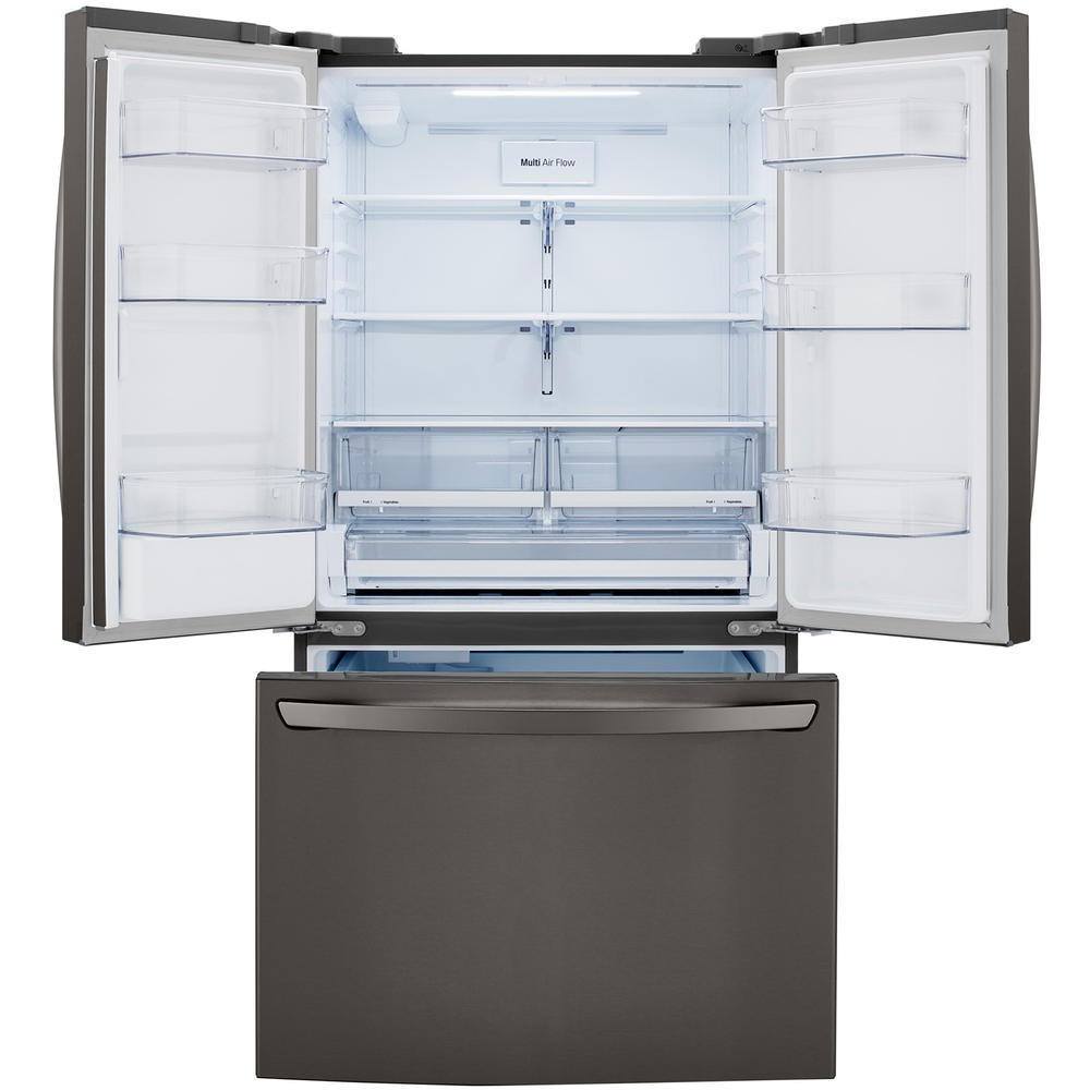LG LRFWS2906D 29.0 cu. ft. French Door Refrigerator – PrintProof™ Black ...