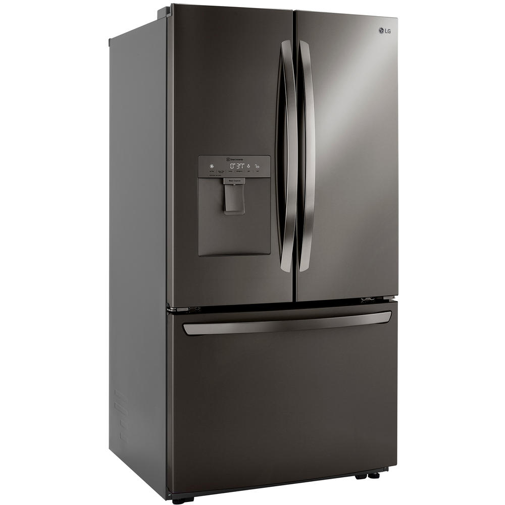 LG LRFWS2906D 29.0 cu. ft. French Door Refrigerator – PrintProof™ Black ...