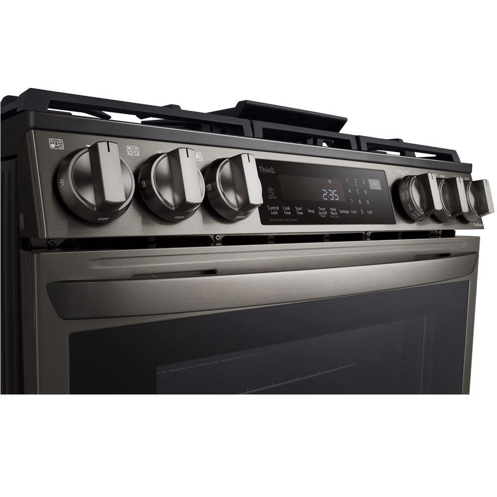 LG LSGL6335D 6.3 cu. ft. Smart Wi-Fi Enabled InstaView® Gas Slide-In ...