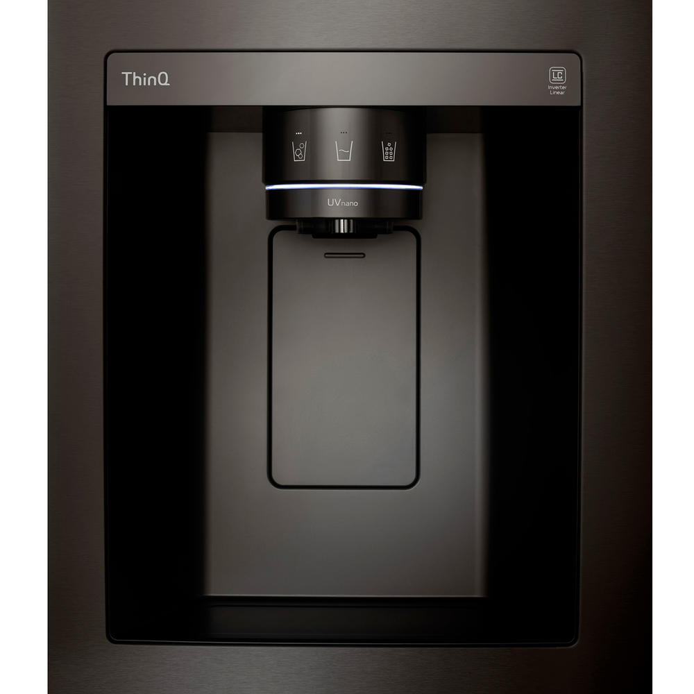 LG LRSDS2706D 27.1 cu. ft. Side-by-Side Door-in-Door® Refrigerator w ...