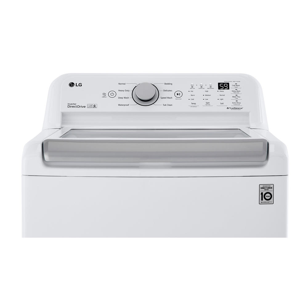 LG WT7150CW 5.0 cu. ft. Top Load Washer with TurboDrum™ - White