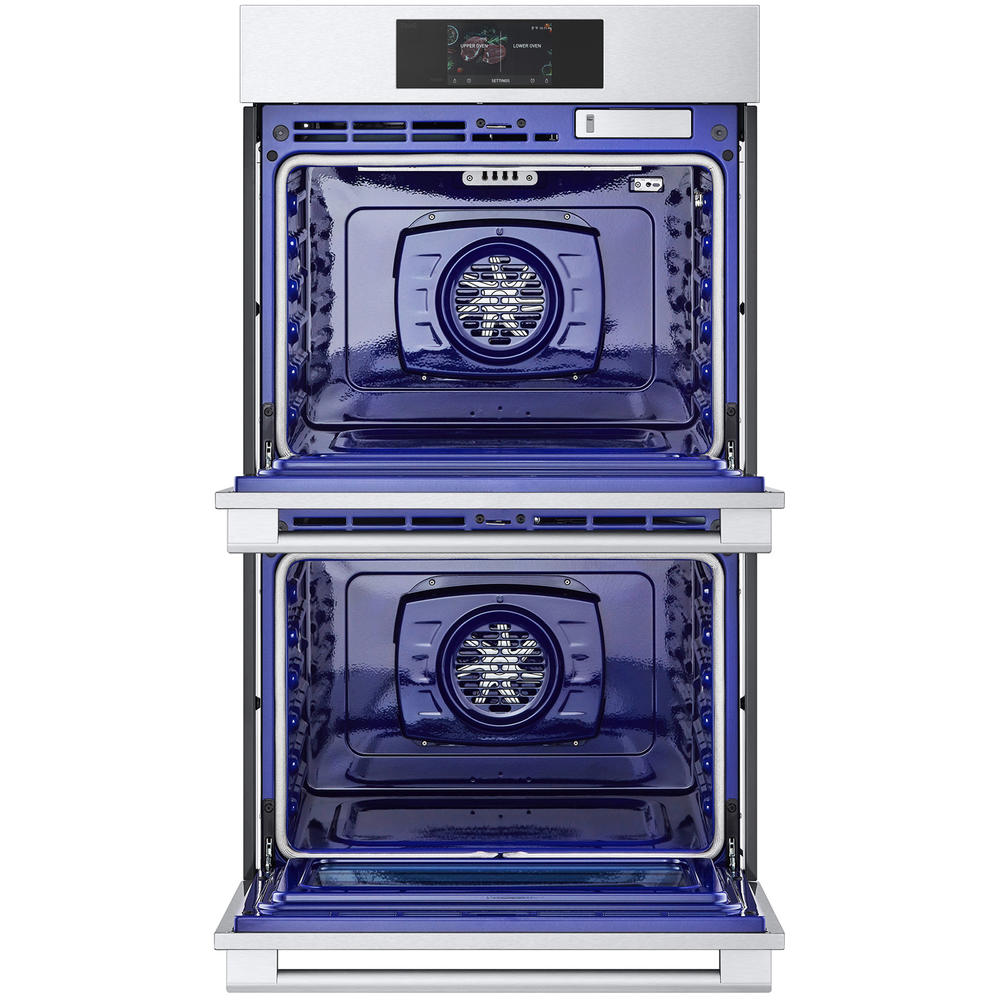 LG STUDIO WDES9428F 9.4 cu. ft. InstaView® Double Wall Oven w/ Air Fry ...
