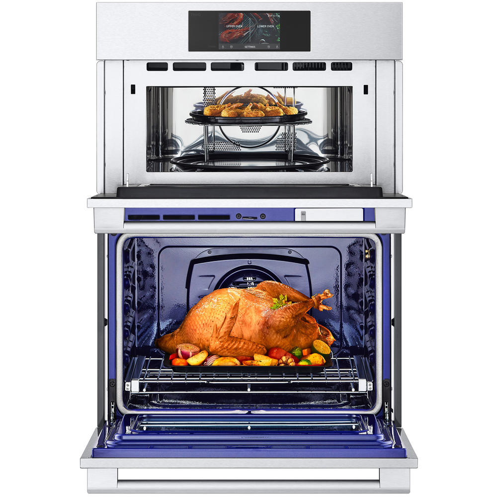 LG STUDIO WCES6428F 6.4 cu. ft. Wi-Fi Enabled Combination Wall Oven w ...