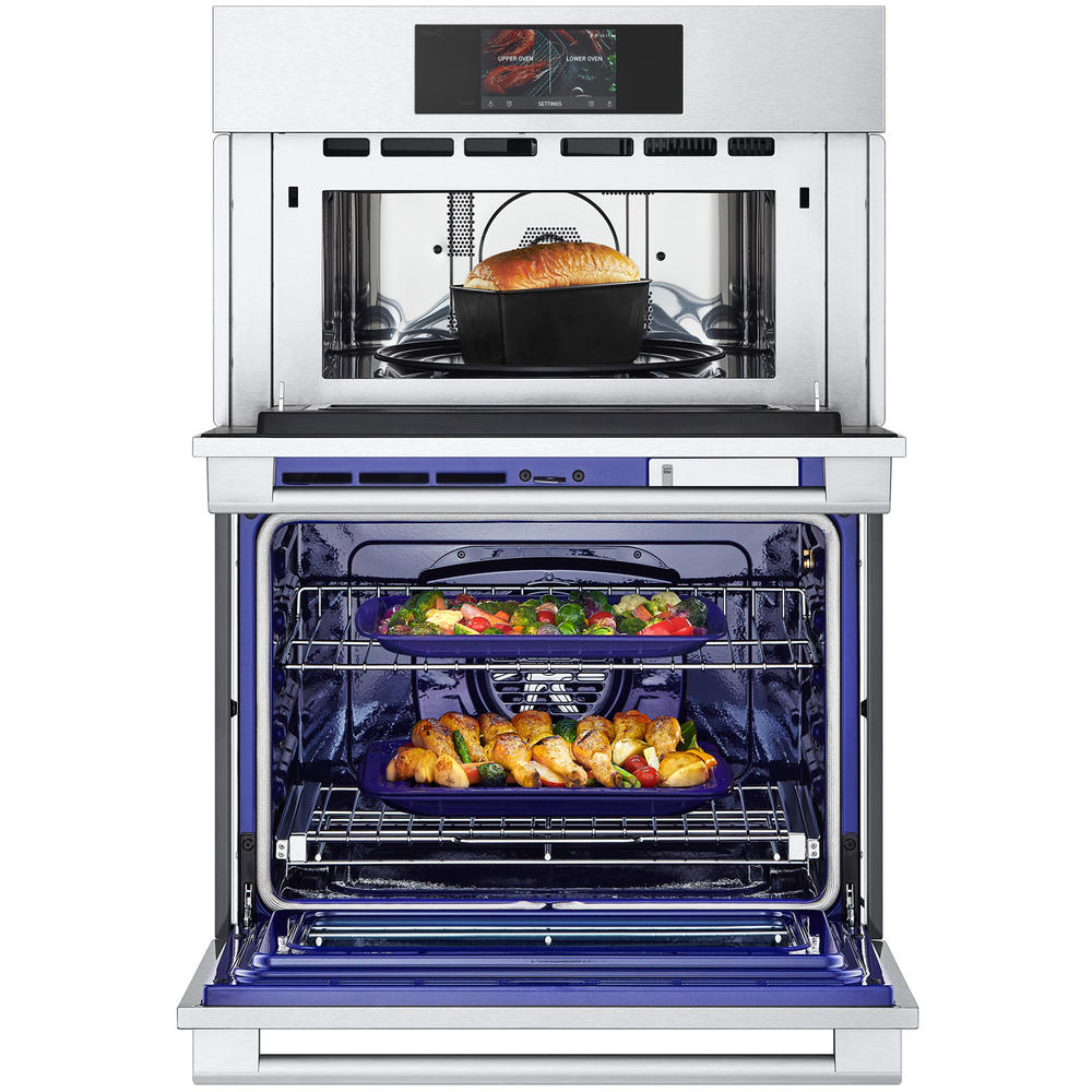 LG STUDIO WCES6428F 6.4 cu. ft. Wi-Fi Enabled Combination Wall Oven w ...