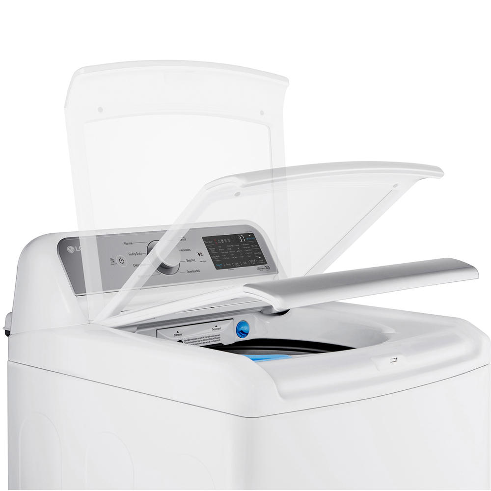 LG WT7405CW 5.3 cu. ft. Mega Capacity Top Load Washer w/ 4-Way ...