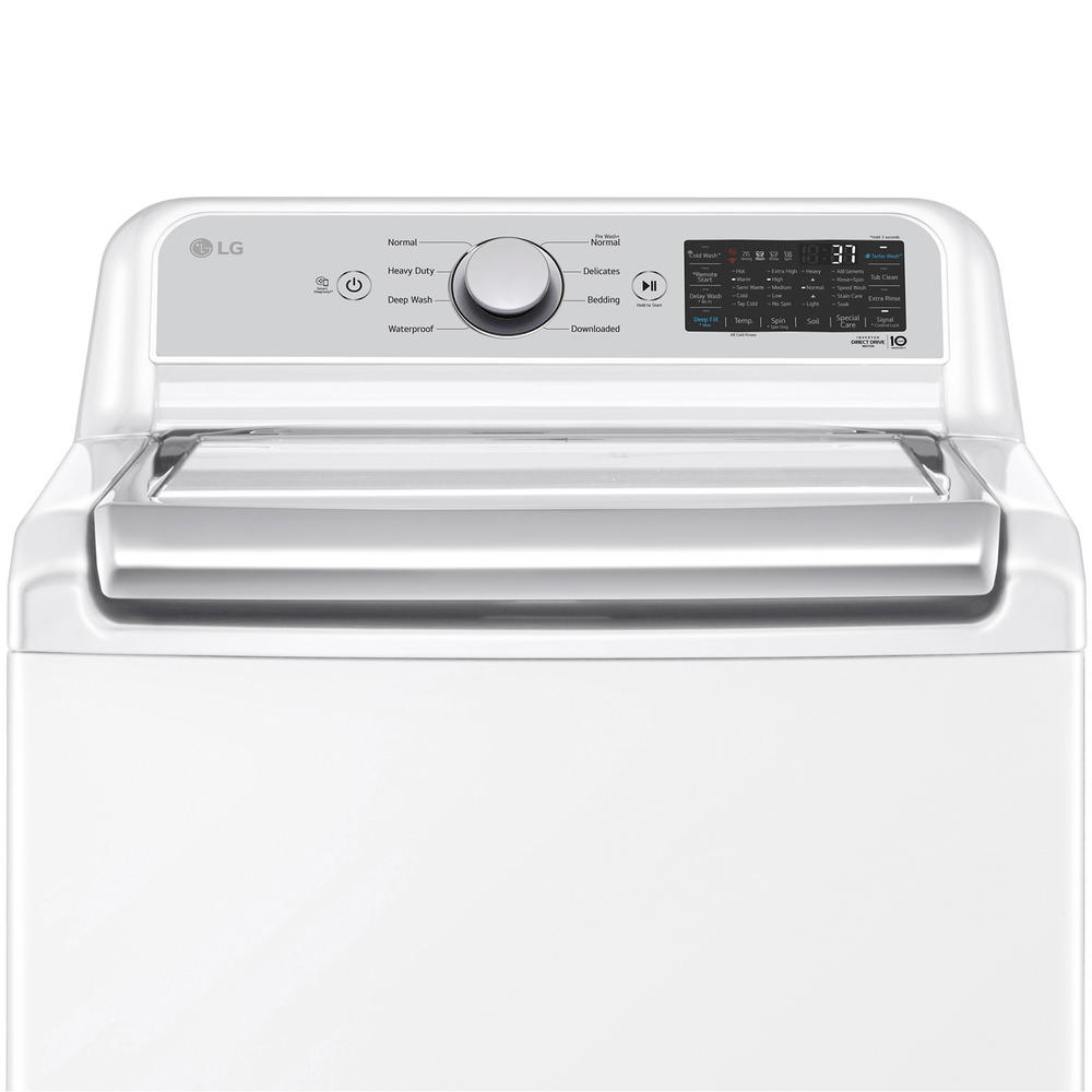 LG WT7405CW 5.3 cu. ft. Mega Capacity Top Load Washer w/ 4-Way ...