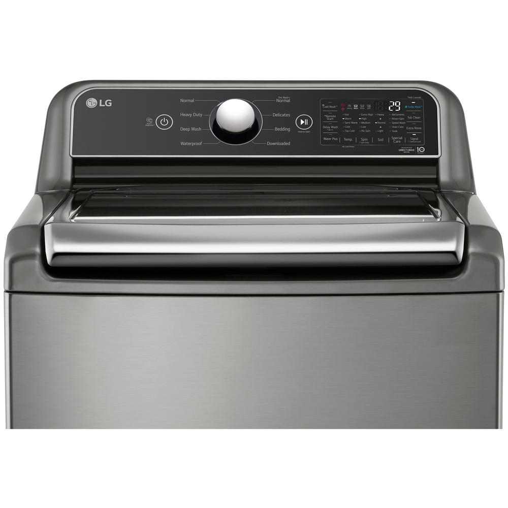 LG WT7400CV 5.5 cu. ft. Mega Capacity Top Load Washer with TurboWash3D ...