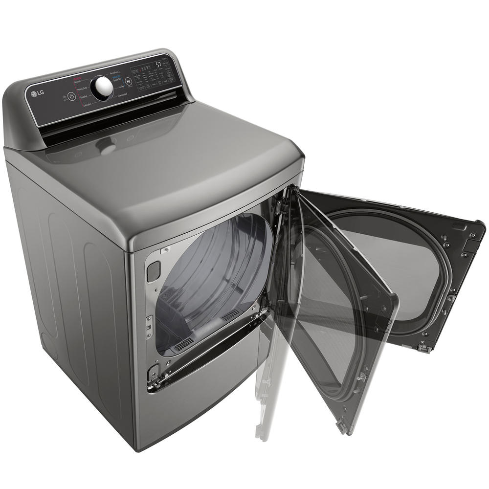 LG DLE7400VE 7.3 cu. ft. Ultra Large Capacity Rear Control Electric ...