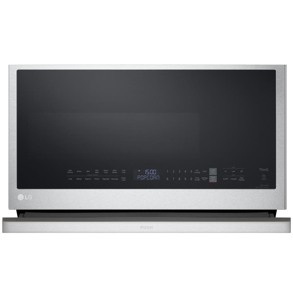 LG MVEL2137F 2.1 cu. ft. Wi-Fi Enabled Over-the-Range Microwave Oven ...