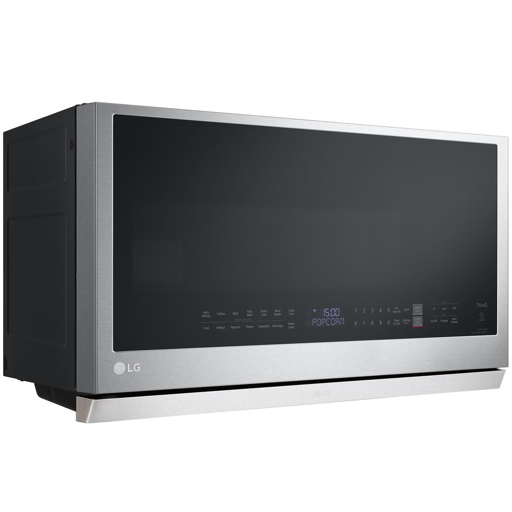 LG MVEL2137F 2.1 cu. ft. Wi-Fi Enabled Over-the-Range Microwave Oven ...