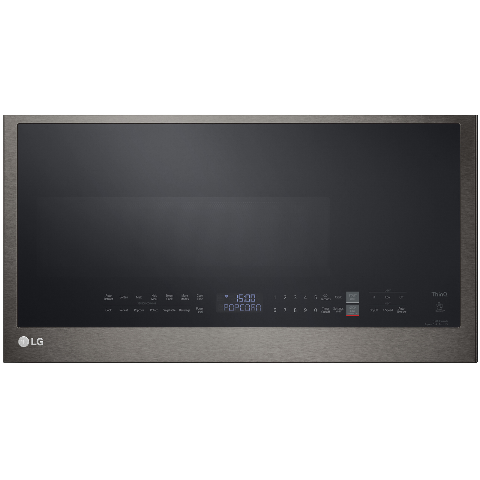 LG MVEL2033D 2.0 cu. ft. Wi-Fi Enabled Over-the-Range Microwave Oven ...