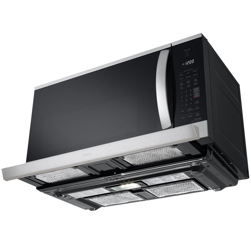 LG MVEL2125F 2.1 cu. ft. Wi-Fi Enabled Over-the-Range Microwave Oven ...