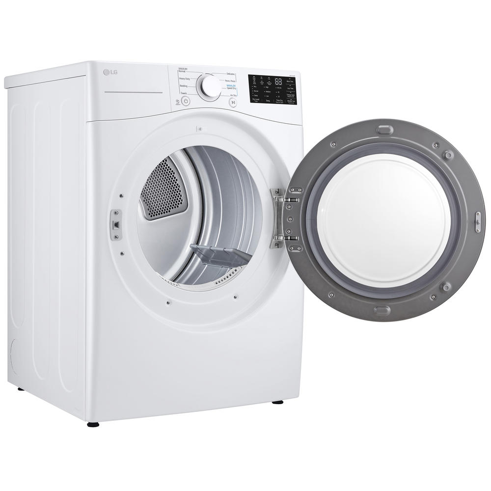 LG DLE3470W 7.4 cu. ft. Front Load Electric Dryer with Sensor Dry – White