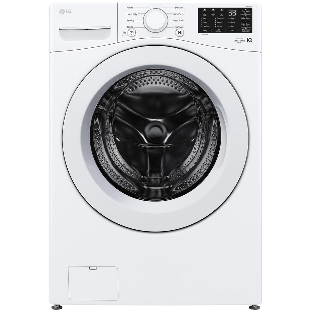LG WM3470CW 5.0 cu. ft. Mega Capacity Closet Depth Front Load Washer ...