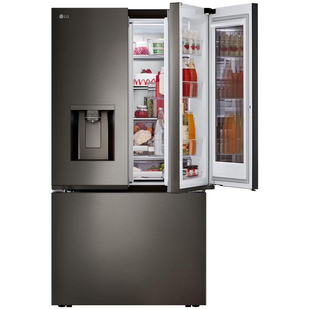 LG LRYKC2606D 25.5 cu. ft. Smart Mirror InstaView® Counter-Depth MAX ...