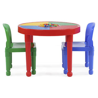 Tot Tutors 2-in-1 Activity Table and 2-Chair Set