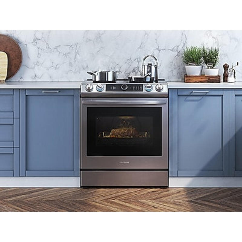 Samsung NE63T8911SS/AA 30" Smart Slide-in Electric Induction Range ...