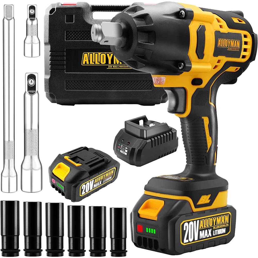 Alloyman 1/2" Cordless Impact Wrench