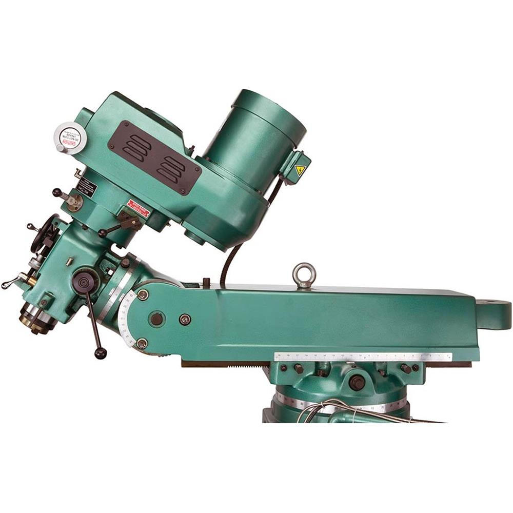 Grizzly G0726 5 HP 220V Milling Machine with Meehanite Casting