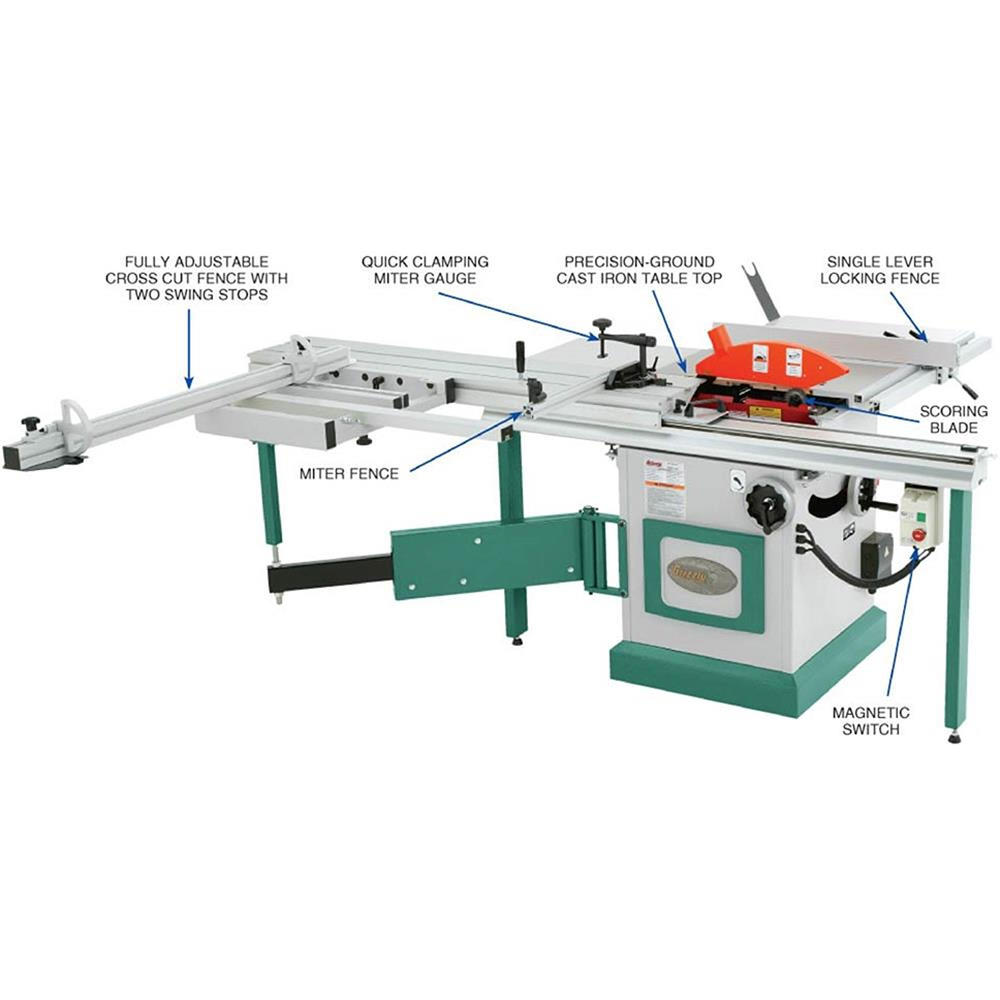 Grizzly 10" Sliding Table Saw