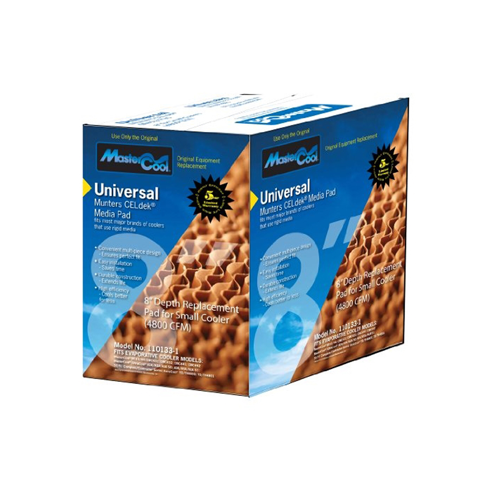 Champion Cooler SIDIFVYRPK 8" MasterCool Rigid Media Pad for 4800 CFM