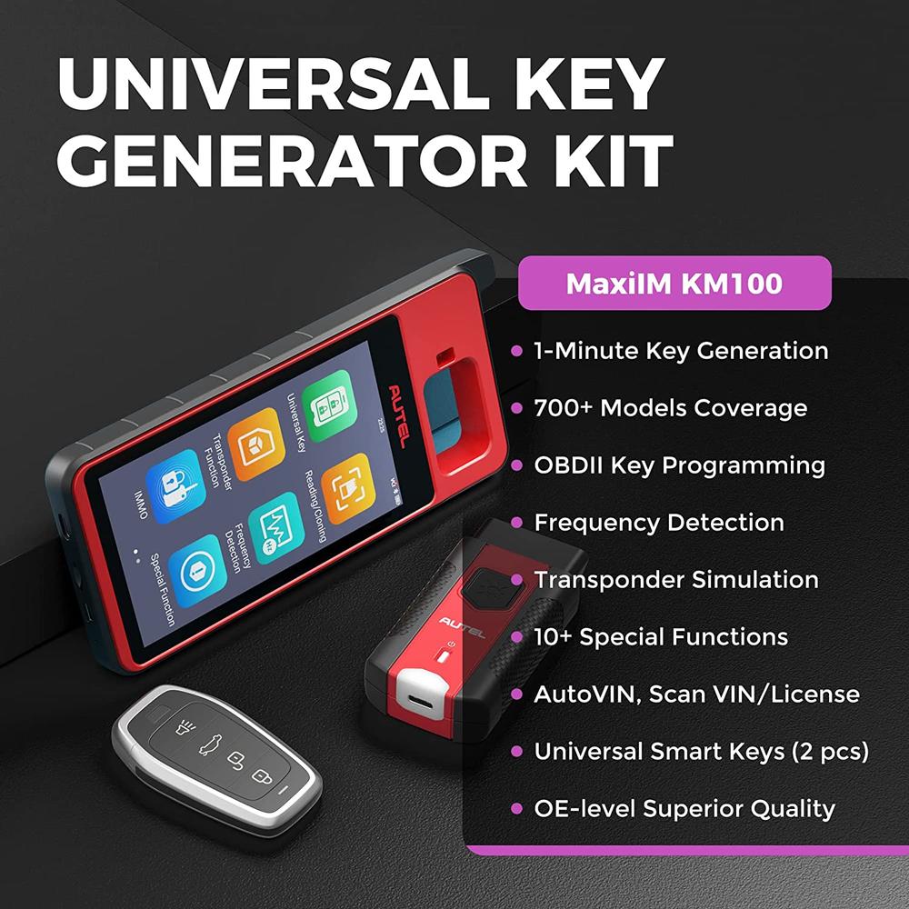 Autel MAxiIM KM100 Key Fob Programming Immobilizer Tool