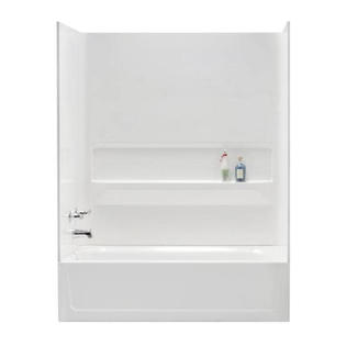 El Mustee 660WHT Fiberglass 3pc. Bathtub Wall Kit - Sears Marketplace