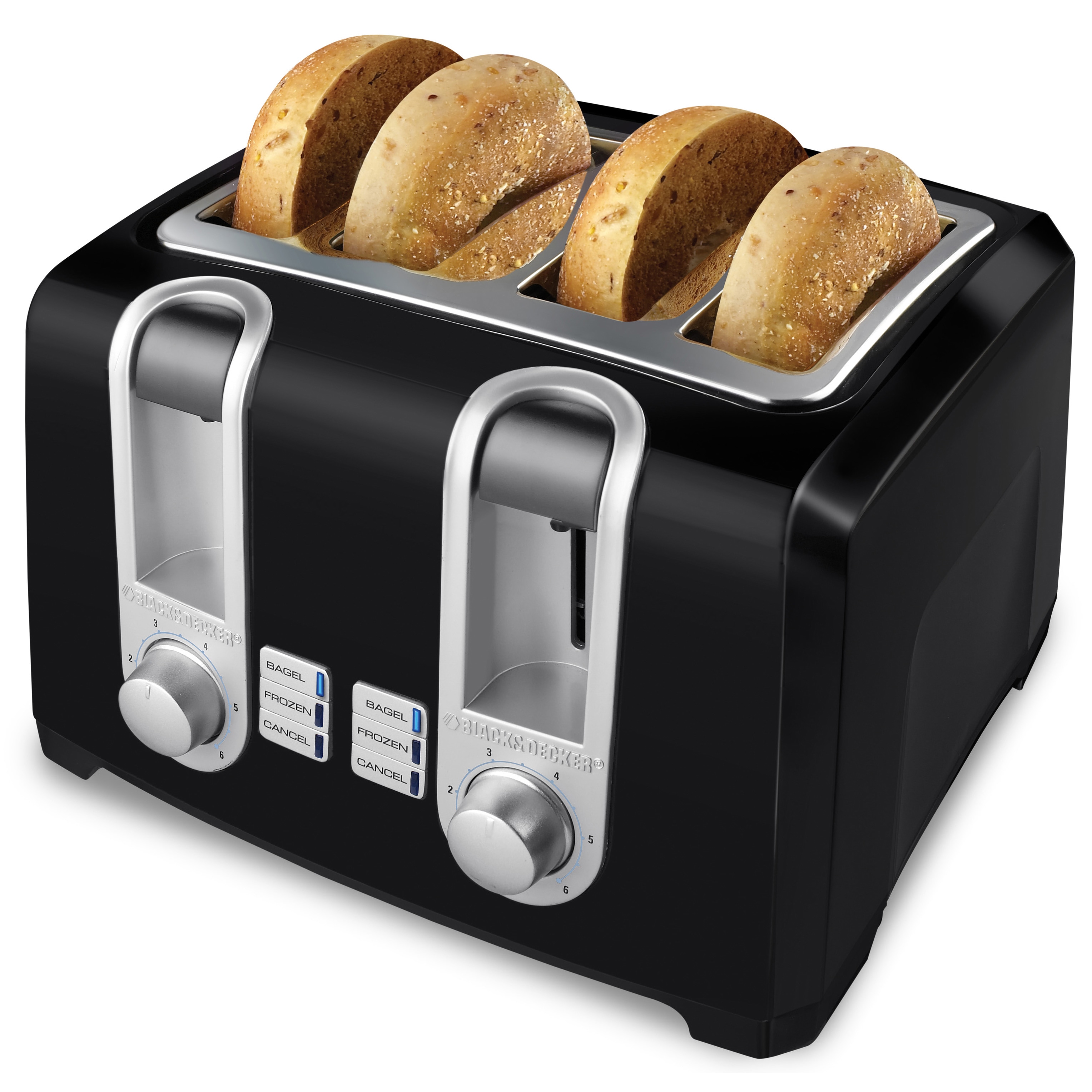 Applica T4569B B&D 4 Slice Toaster Black