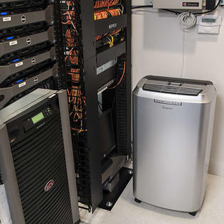 AP14009COM 14,000 BTU Dual Hose Portable Server Room Air Conditioner